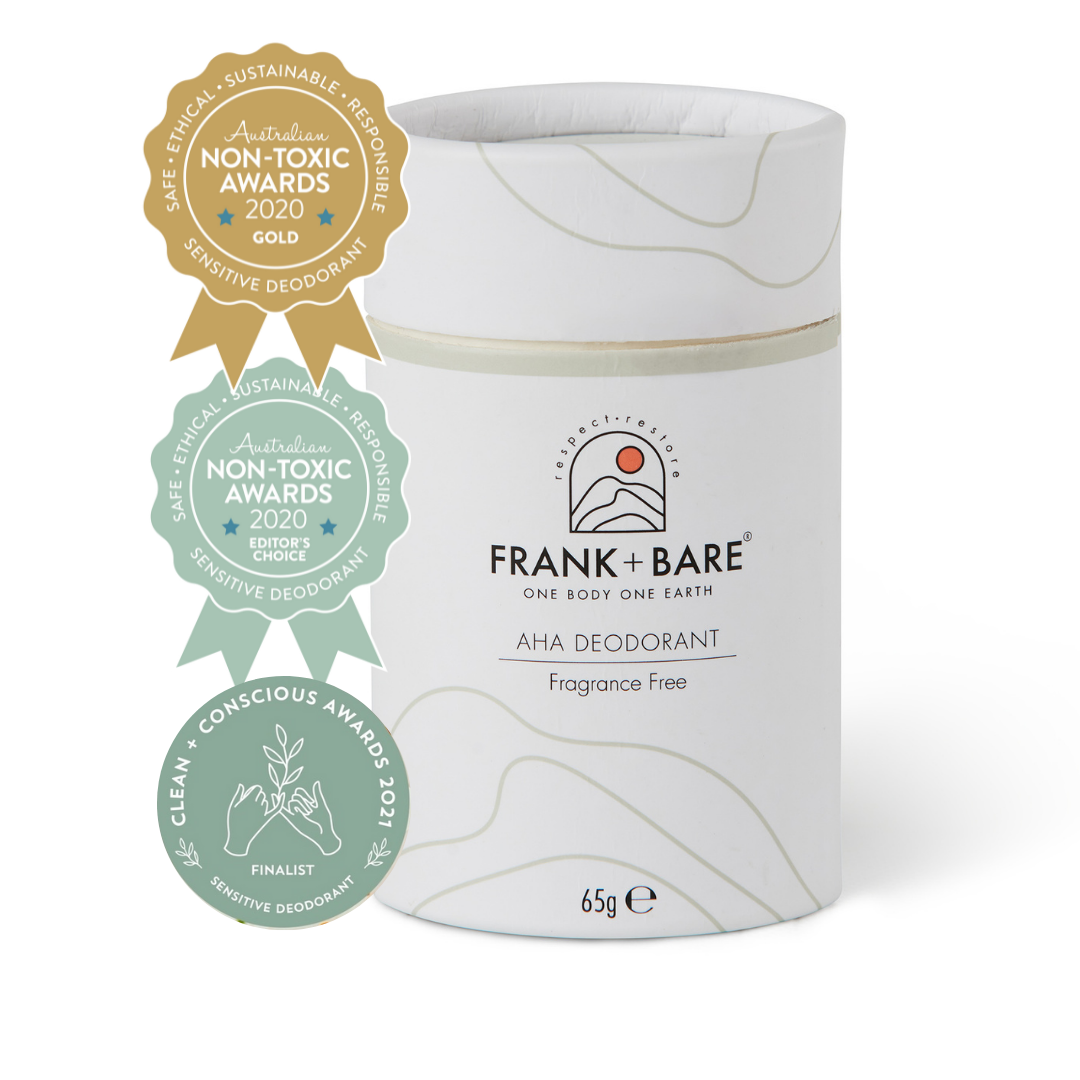 Award Winning All Natural AHA Deodorant Stick | Fragrance Fee – Frank ...